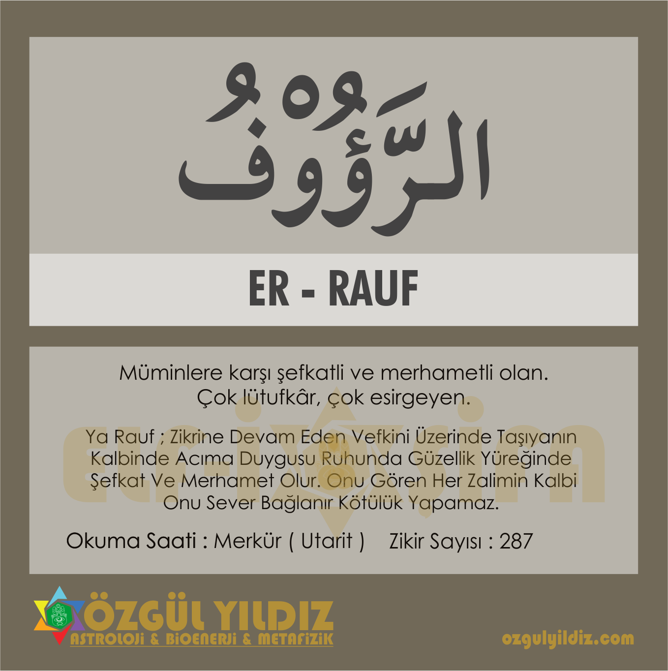 Er Rauf Esma Havası - Özgül Yıldız